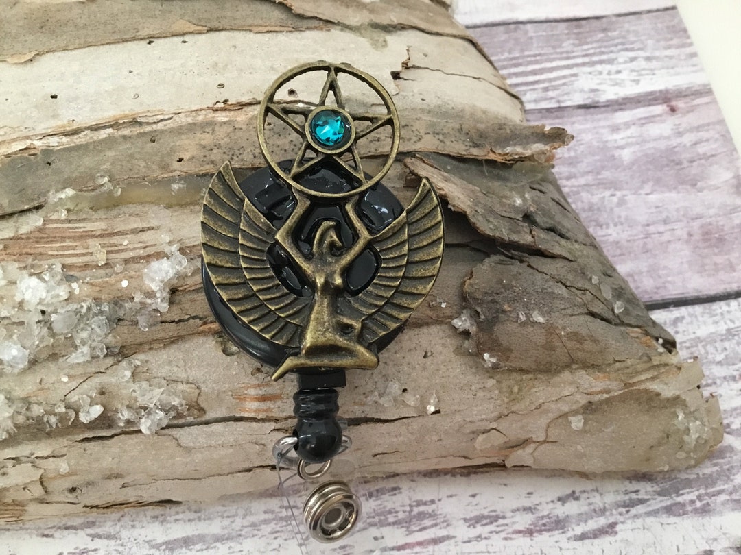 Victorian Angel Badge Reel- Professional Custom Badge Reel- Angel Badge ...