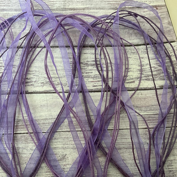 Ribbon Necklace - Etsy