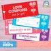 LOVE VOUCHERS Coupons Gift Vouchers - Etsy