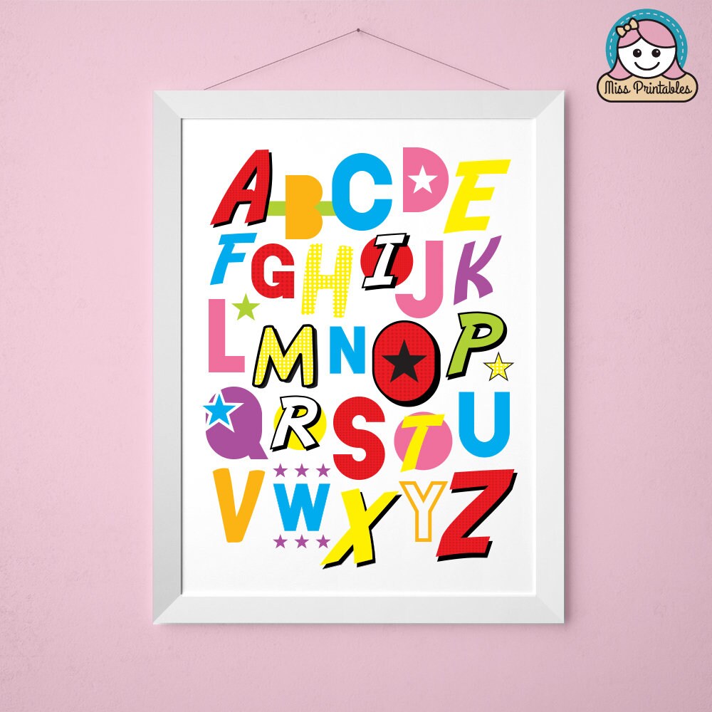 Alphabet And Numbers SUPERHERO INSPIRED Printable A Z Letters Etsy alphabet-and-numbers-superhero-inspired-printable-a-z-letters-etsy