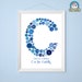 Monogram Letter C Printable Cute Button Art - C is for Cuddly Great for ...