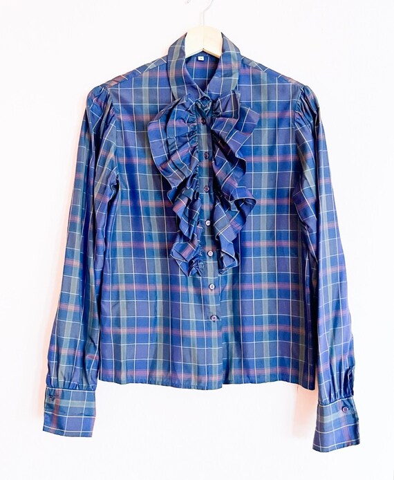 Vintage blouse 80s ruffle - Gem