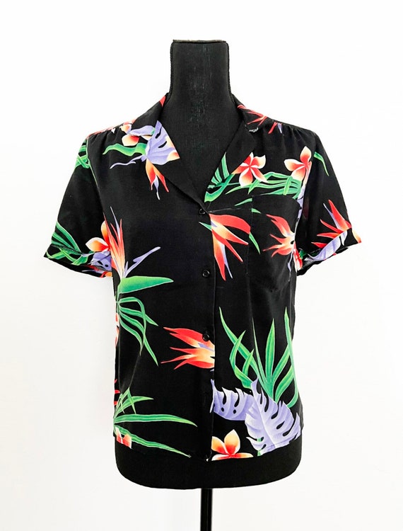 Vintage 80s Hawaiian Shirt Gem