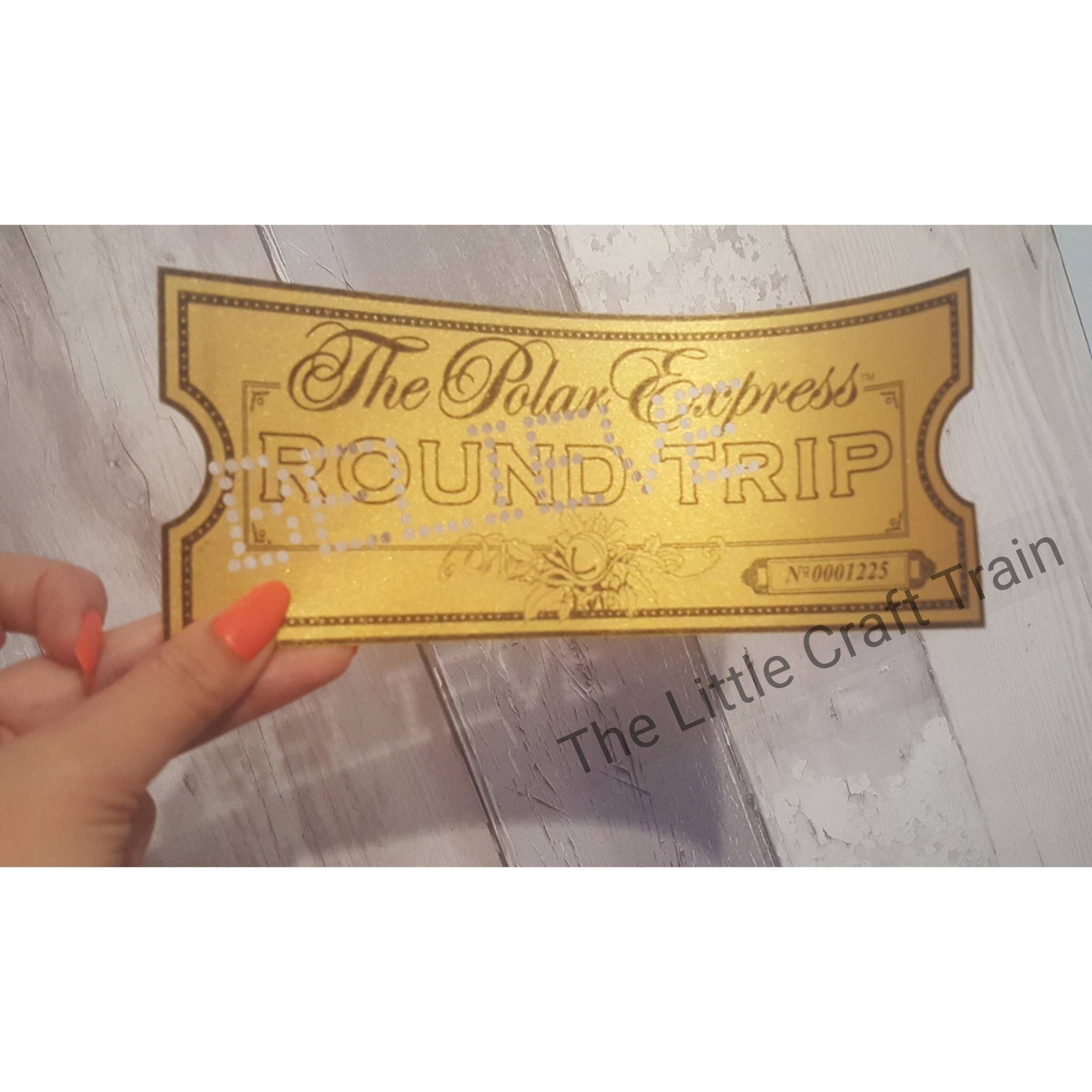 The Polar Express Box Including Themed Golden Ticket With - Etsy UK