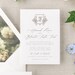 Regal Monogram Floral Crest Wedding Invitation Template, Modern ...