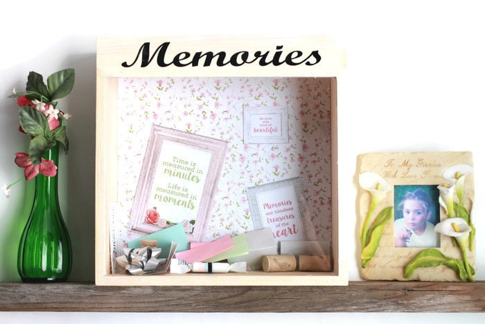 White Memory Box Shadow Box Home Decor Memory Box | Etsy