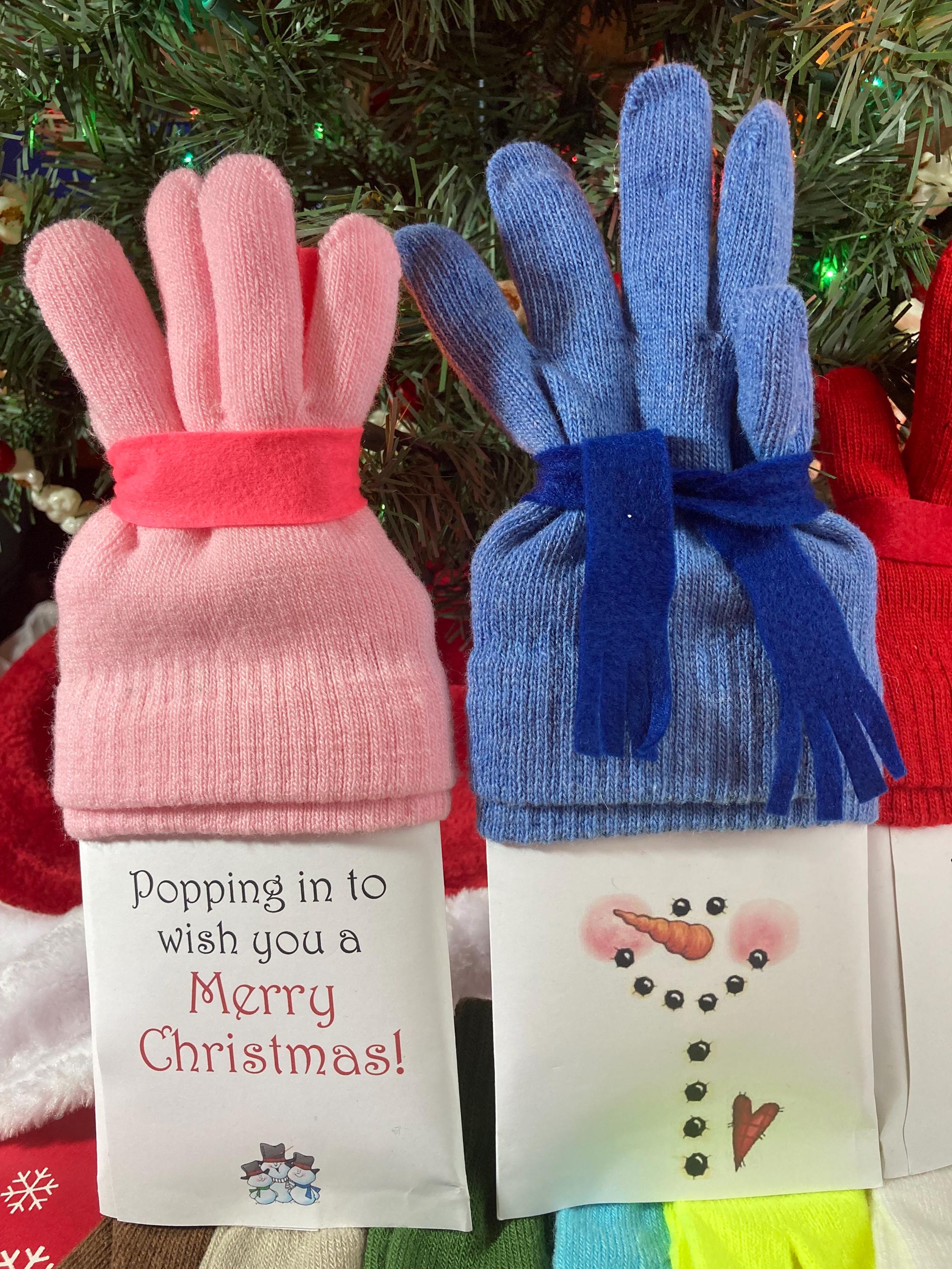 Snowman Popcorn Glove Set, Unique Christmas Gift, Set of Two - Etsy