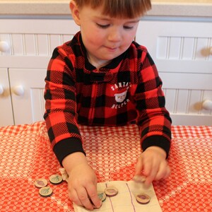 Tic Tac Toe Game, Christmas Gift Ideas for Kids, Kids Travel Game, Gift ...