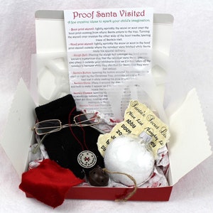Proof of Santa Kit, Santa Claus Kit, Santa Evidence Kit, Proof Santa ...