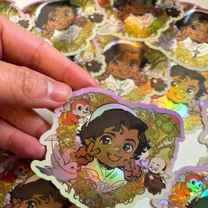 CONCLAVE Pope Innocent XIV Vincent Benitez Holographic Chibi Sticker - Etsy