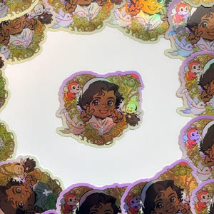 CONCLAVE Pope Innocent XIV Vincent Benitez Holographic Chibi Sticker - Etsy