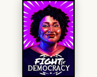 Stacey Abrams Poster Print - Etsy
