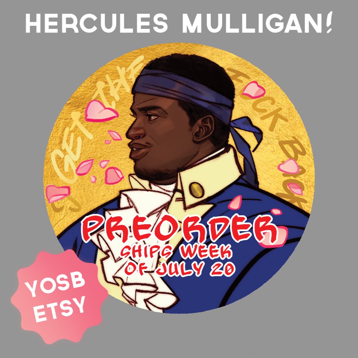 Hamilton Musical Velvet Silk Matte Pin Buttons alexander | Etsy