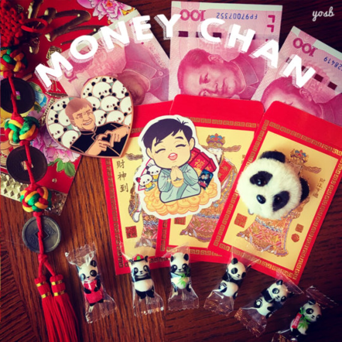 Jackie Chan Panda Ambassador Chinese New Year Red Packet - Etsy