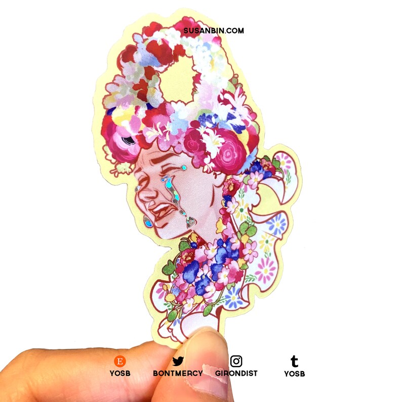 A24 MIDSOMMAR Crying May Queen Dani Ardor Florence Pugh Flower - Etsy