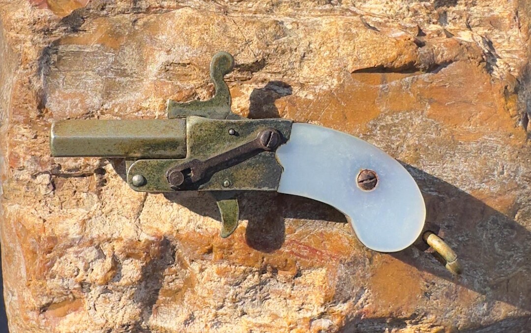 Antique Miniature Berloque Austrian 2mm Pinfire With Pearl Handles - Etsy