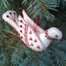 Embroidered Dove Sewing Pattern Download, Felt Dove Ornament Pattern ...