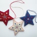 Embroidered Felt Star Sewing Pattern, Felt Star Tutorial, Embroidery ...