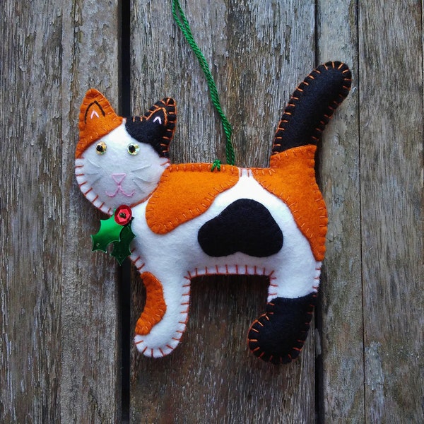 Felt Cat Applique - Etsy