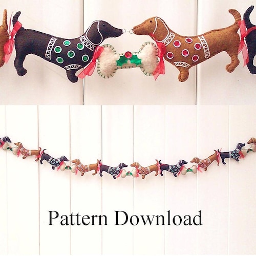 Dachshund PDF Dog Sewing Pattern - Etsy