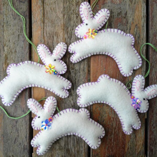 Felt Easter Bunny - Etsy