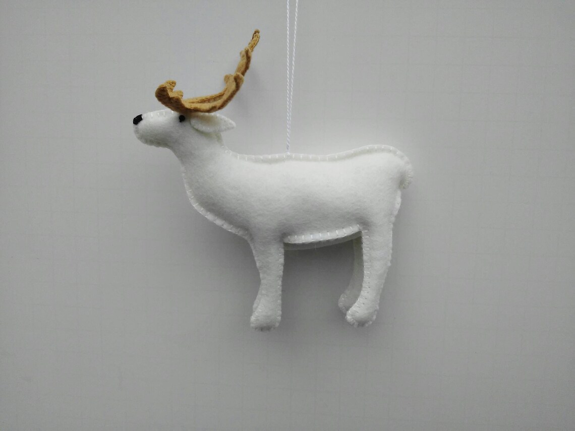 Folk Art Reindeer or Caribou Sewing Pattern Pdf Download - Etsy