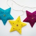 Embroidered Felt Star Sewing Pattern, Felt Star Tutorial, Embroidery ...