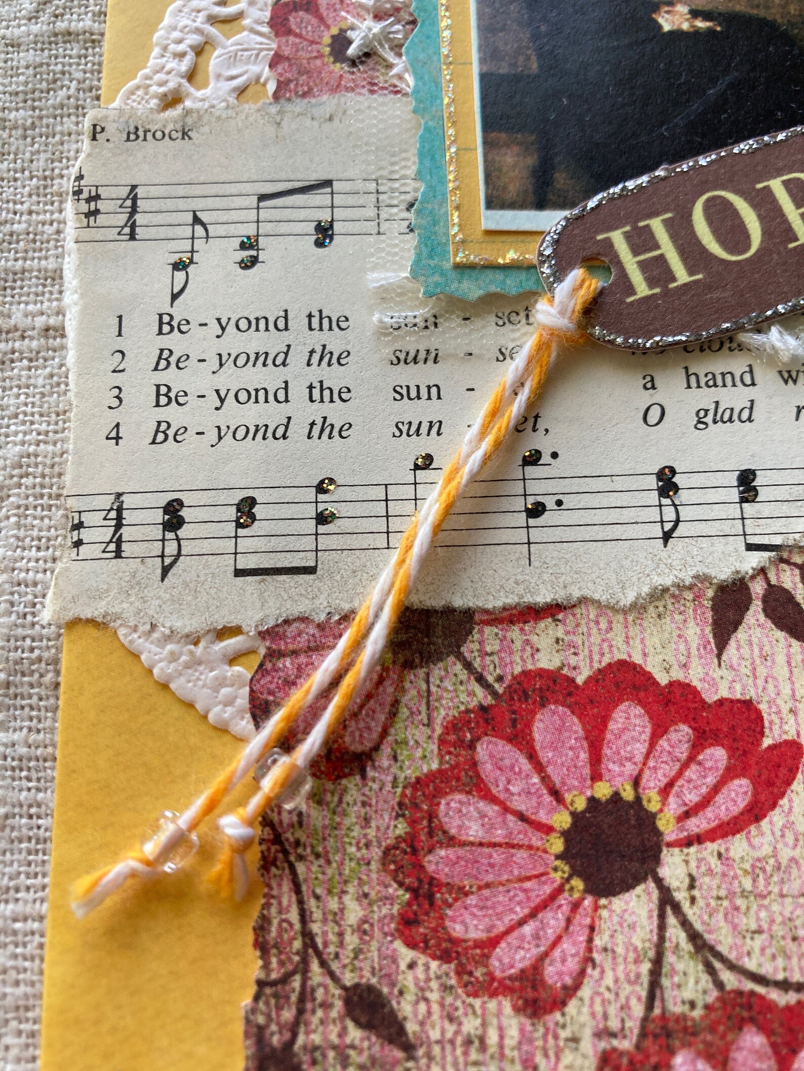 Whistler’s Mother Hope Collage Art Card - Etsy