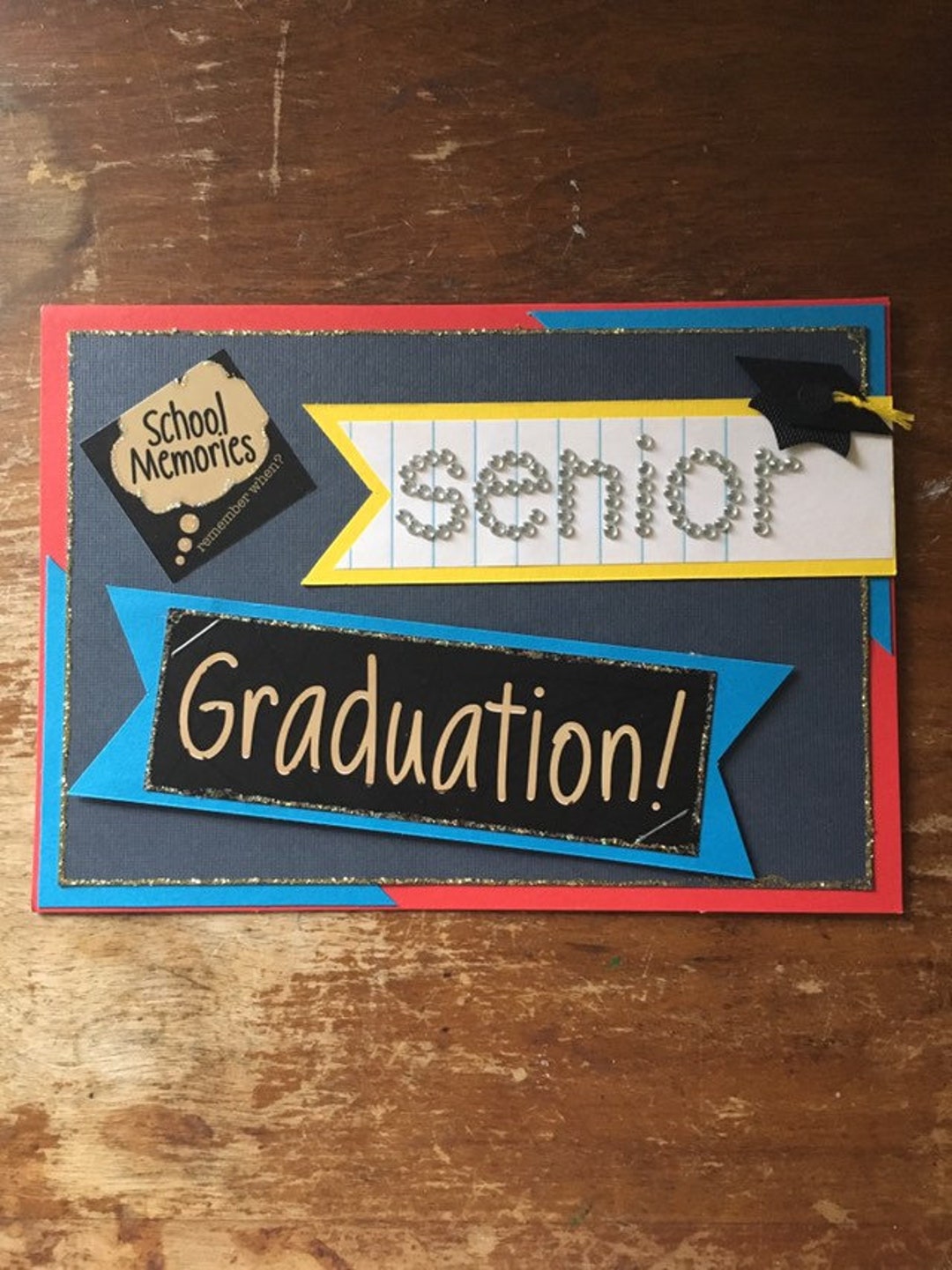 Senior Graduation Card, Congratulations Card - Etsy