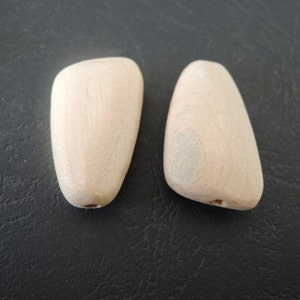 12pcs 30x18mm Triangular Prism Wood Beads No Varnish W615 - Etsy