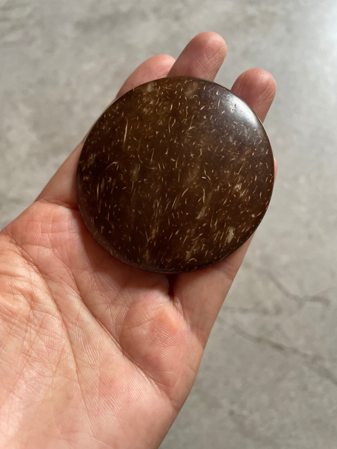4Pcs 63mm Círculo natural de coco sin agujero NW575 - Etsy España