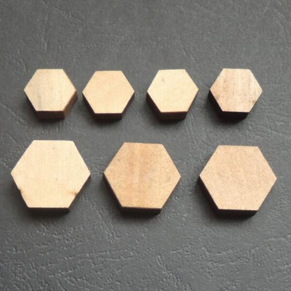 Wood Hexagon - Etsy