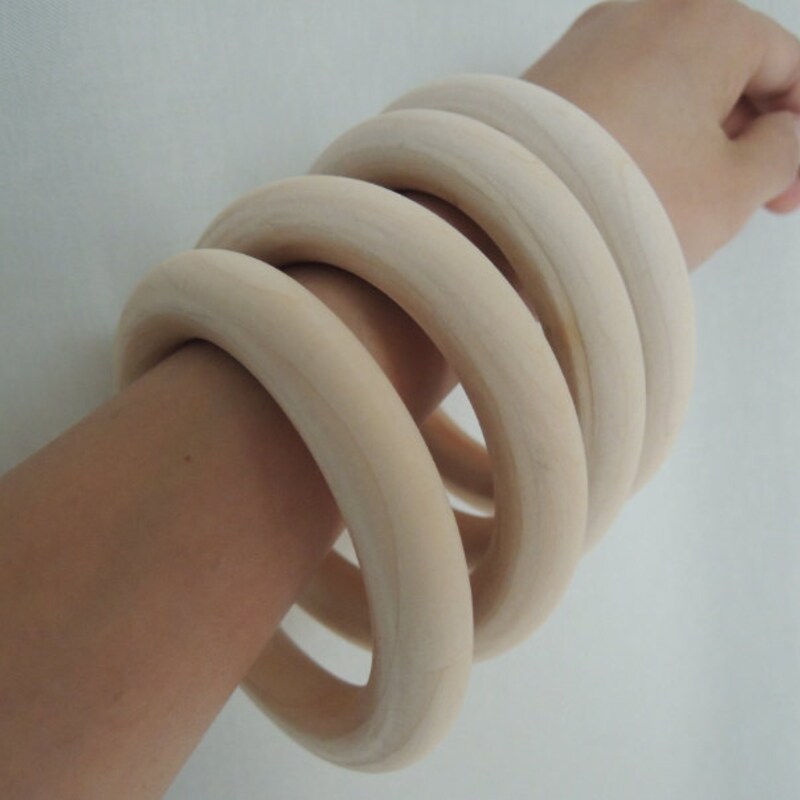Large Wood Rings - Etsy