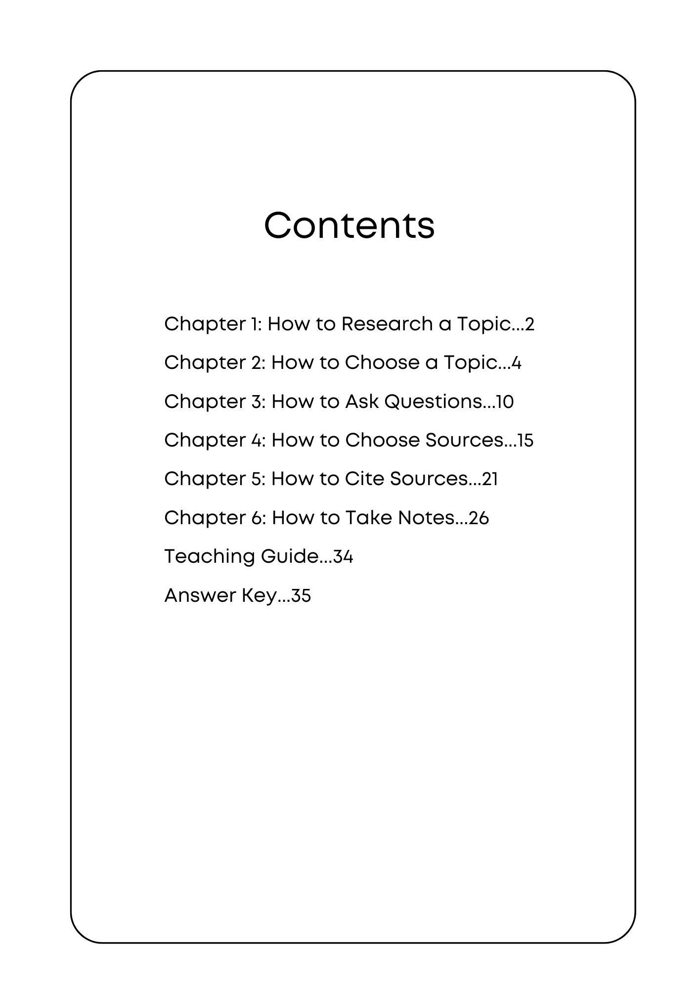 Elementary Research Skills Workbook and Teaching Guide | Research ...