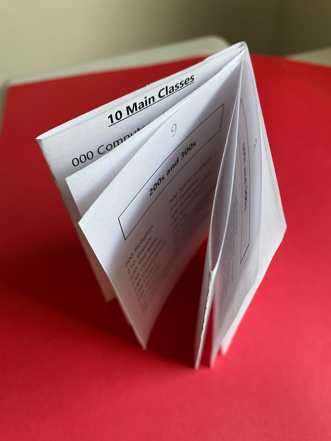 Dewey Decimal System Printable Guide | Pocket-sized Library Helper ...