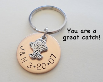 Fish keychain | Etsy