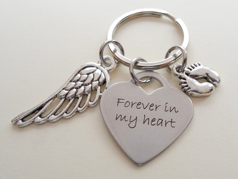 Baby Angel Keychain Mommy's Keychain Daddy's - Etsy