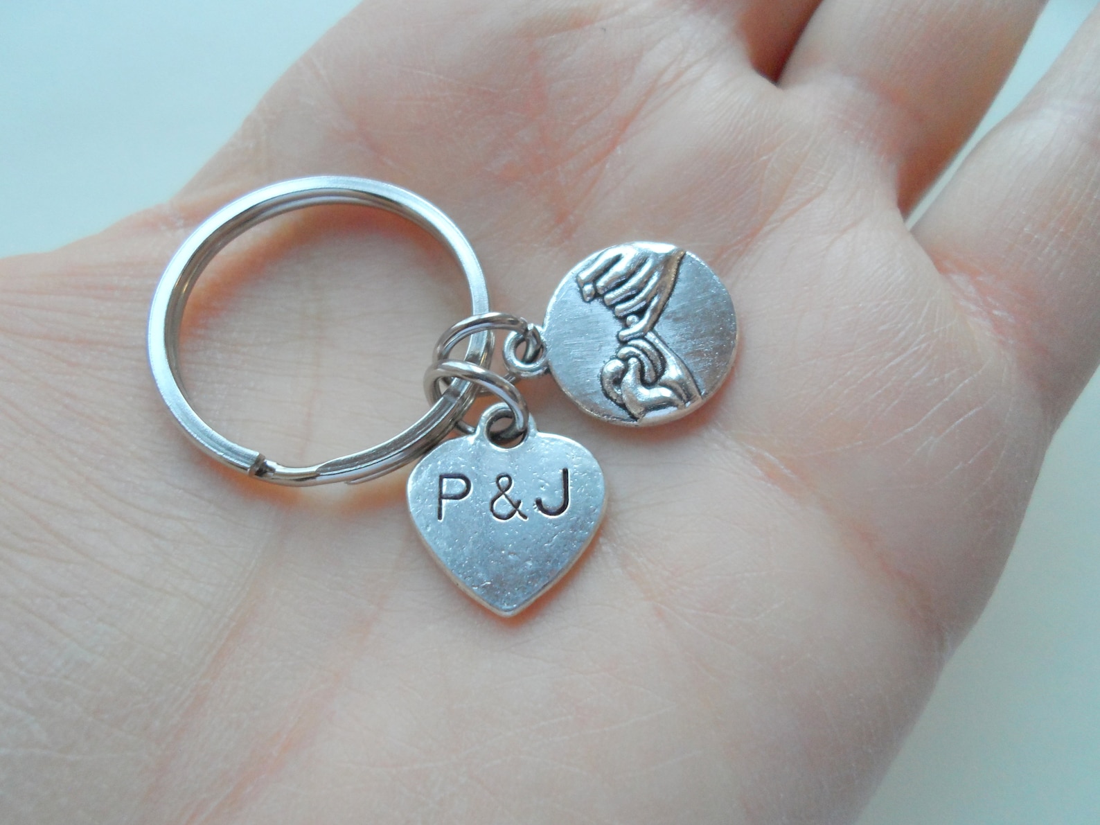2 Pinky Promise Keychains Couples Keychains Best Friend - Etsy