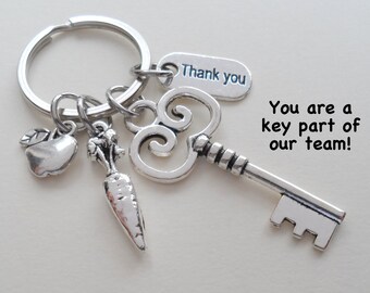 School Lunch Server Keychain Appreciation Gift Gift for - Etsy
