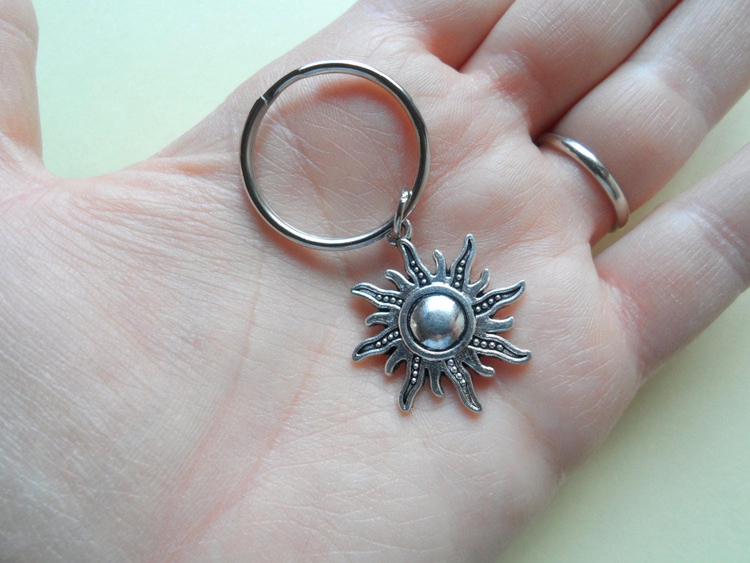 Sunshine Keychain, Sun Key Ring, Daughter Gift, Son Gift, Best Friend ...