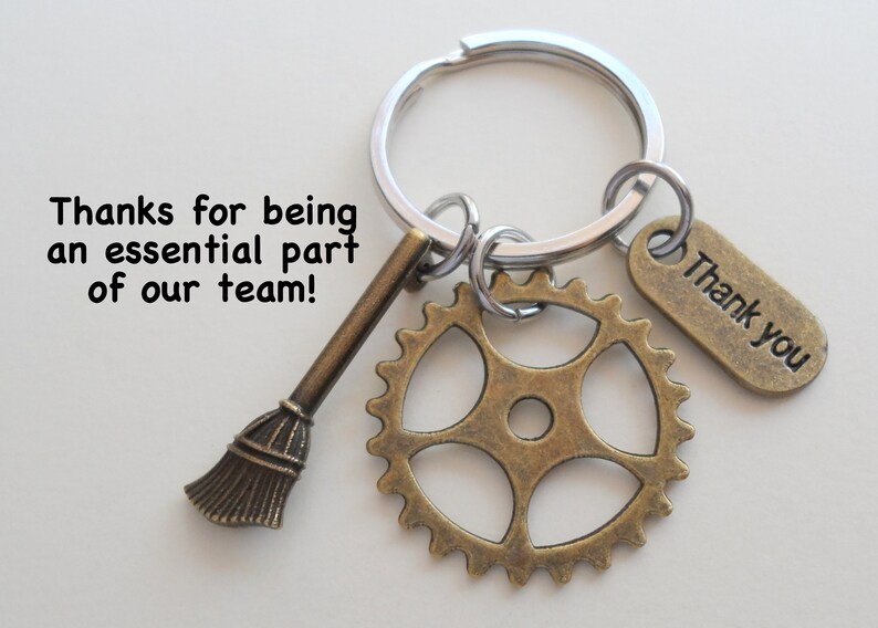 Housekeeping Appreciation Gift Keychain Cleaning Crew - Etsy