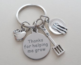 School Lunch Server Keychain Appreciation Gift Gift for - Etsy