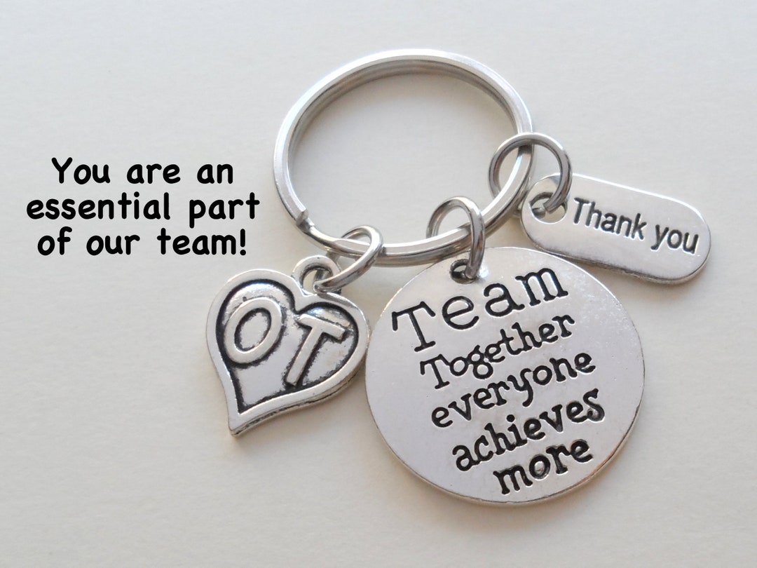 Occupational Therapist Appreciation Gift, Keychain Gift for OT, OT ...