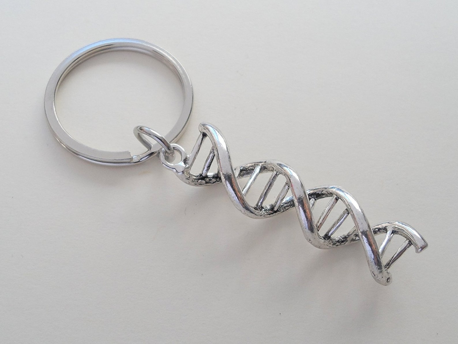 DNA Molecule Double Helix Keychain Science Keychain - Etsy