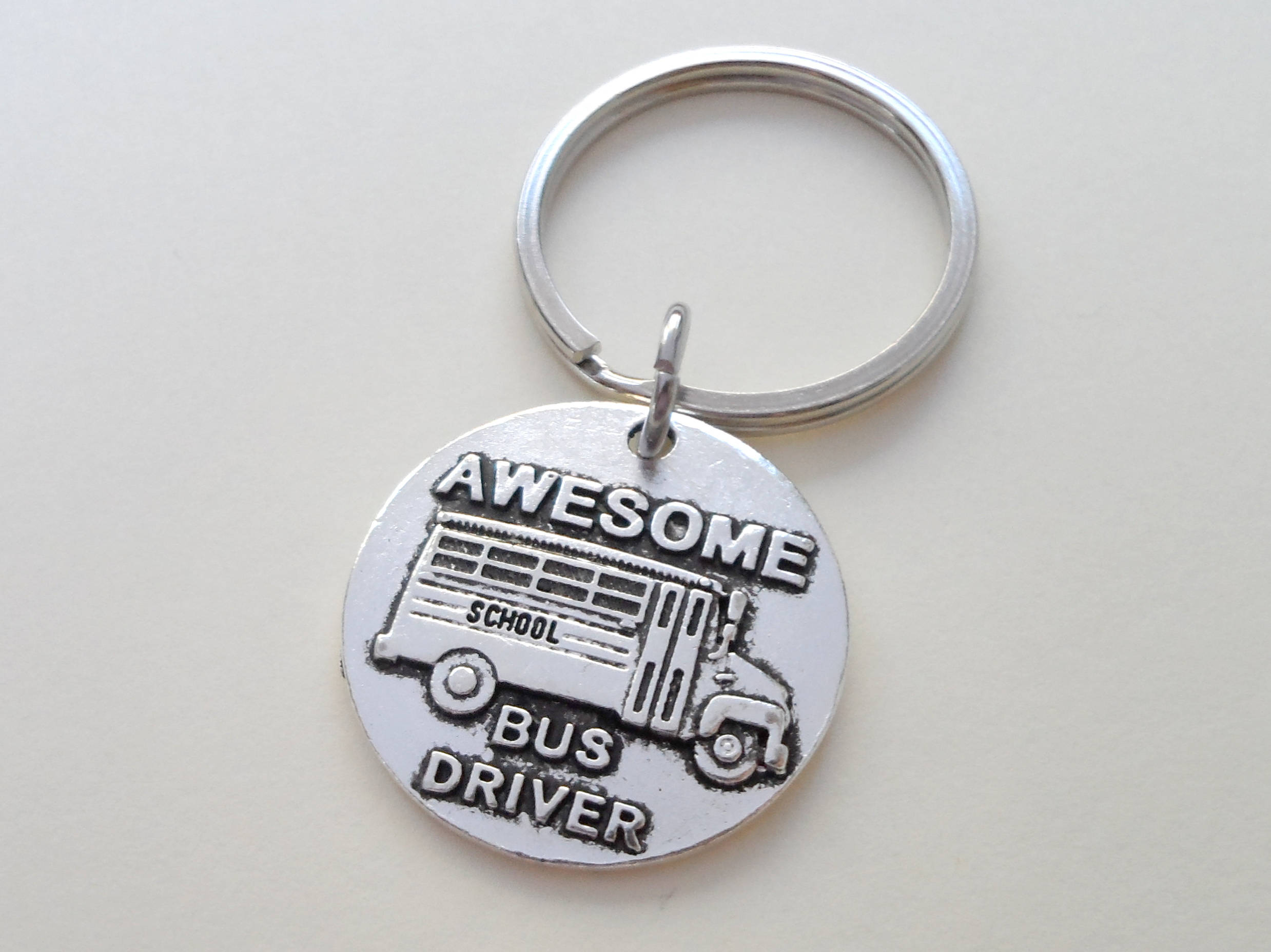 Awesome Bus Driver Keychain Appreciation Gift Keychain | Etsy