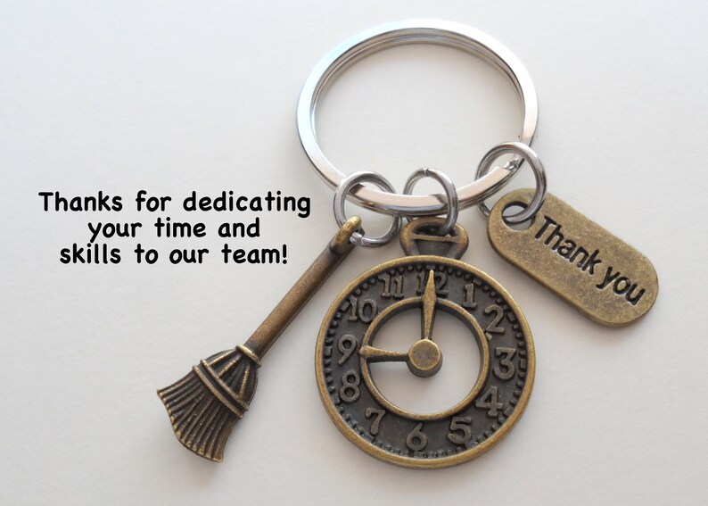 Housekeeping Appreciation Gift Keychain, Cleaning Crew Keychain ...