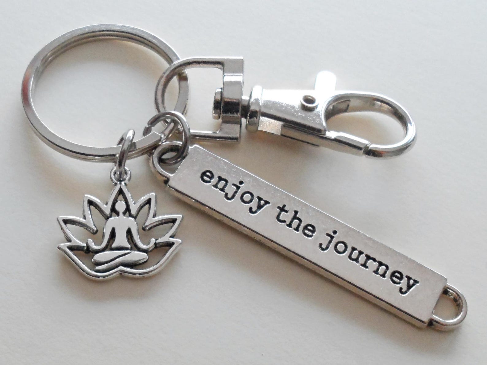 Yoga Teacher, Instructor, or Coach Appreciation Gift Keychain, Yoga ...