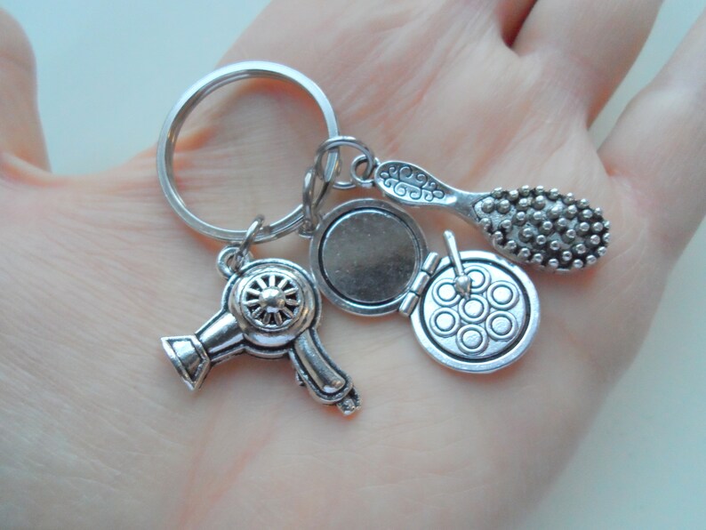 Hair Stylist & Makeup Keychain Graduation Gift Keychain - Etsy