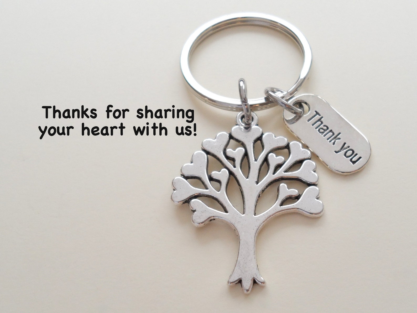 Caretaker Gift Keychain Caregiver Gift Tree Keychain | Etsy