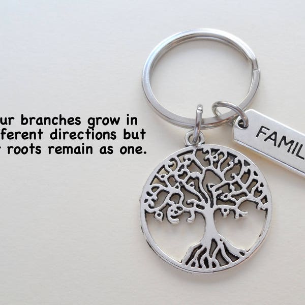 Tree Keychain - Etsy